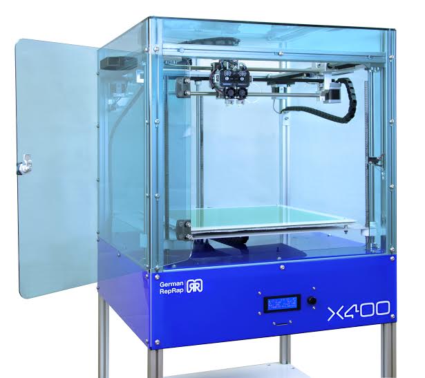 German RepRap推第三代工業用3D打印機 X400 PRO V3 - Idea Maker HK