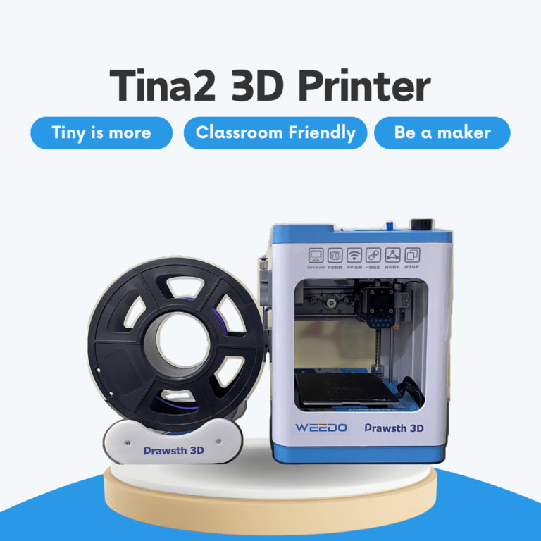 Tina 2 Mini3D打印機 (Drawsth3D 適用) - Idea Maker HK