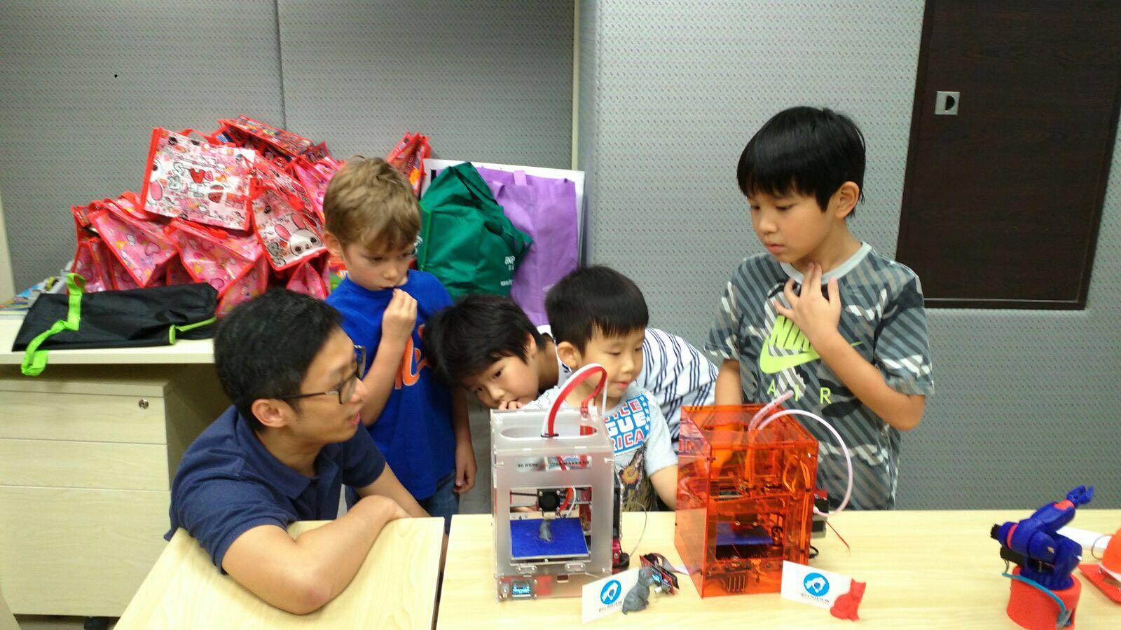 3D Printing Party ＠現代小學士 - Idea Maker HK
