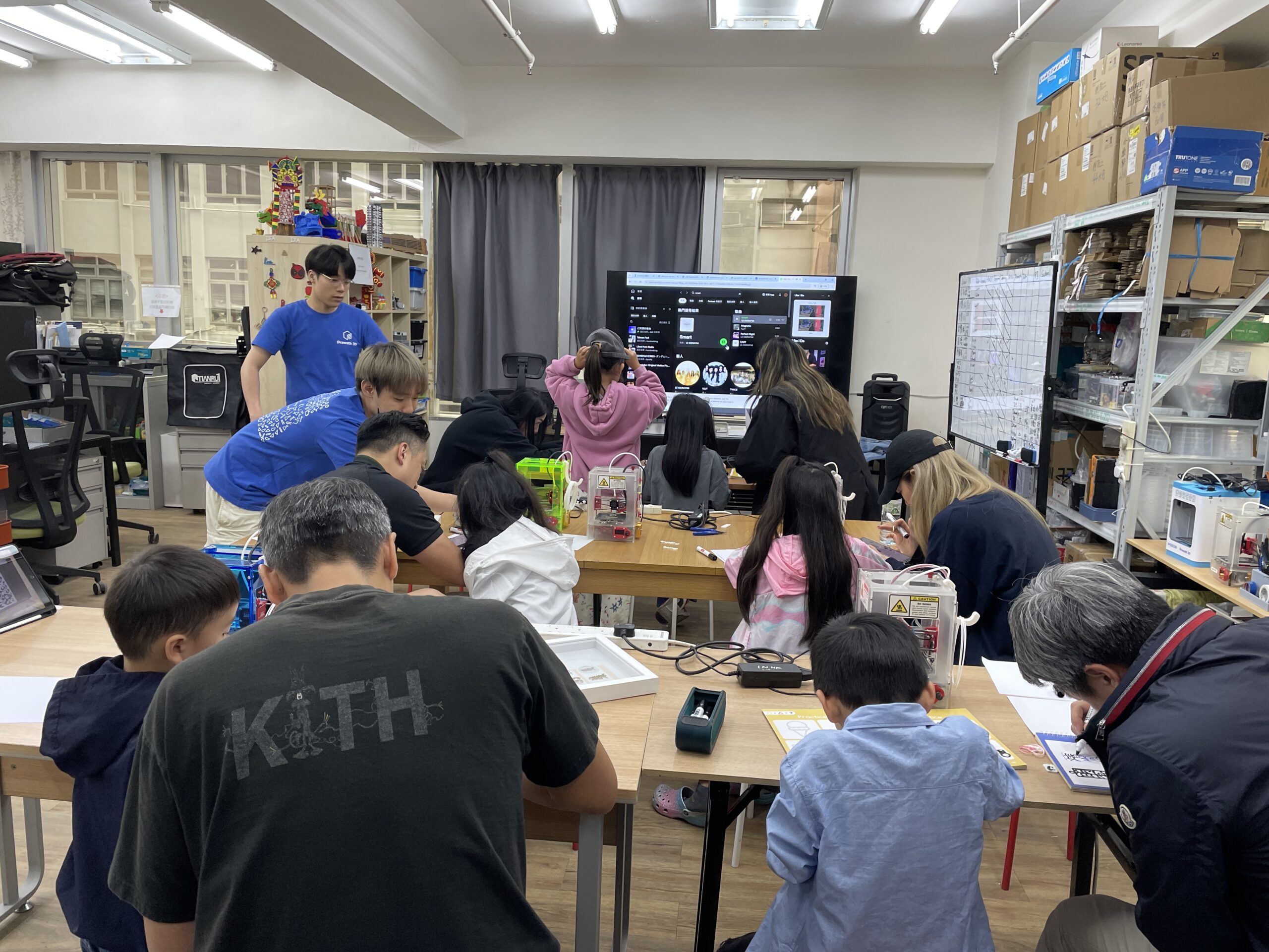 Drawsth3D workshop - Idea Maker HK